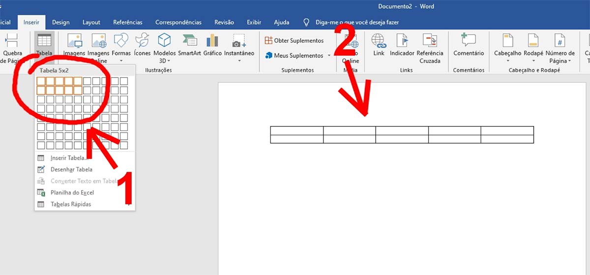 Como fazer tabela no Word: conheça um método passo a passo