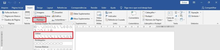 Como colocar linha no Word: passo a passo com imagens