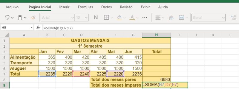 Como somar no Excel: passo a passo com imagens