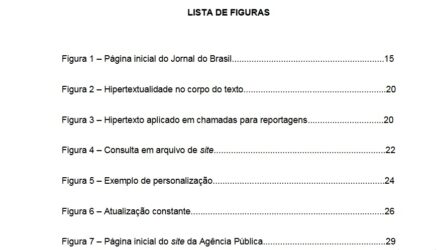 Lista de figuras e ilustrações da ABNT: como fazer?
