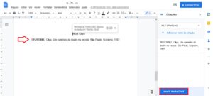 Saiba como fazer citação no Google Docs passo a passo